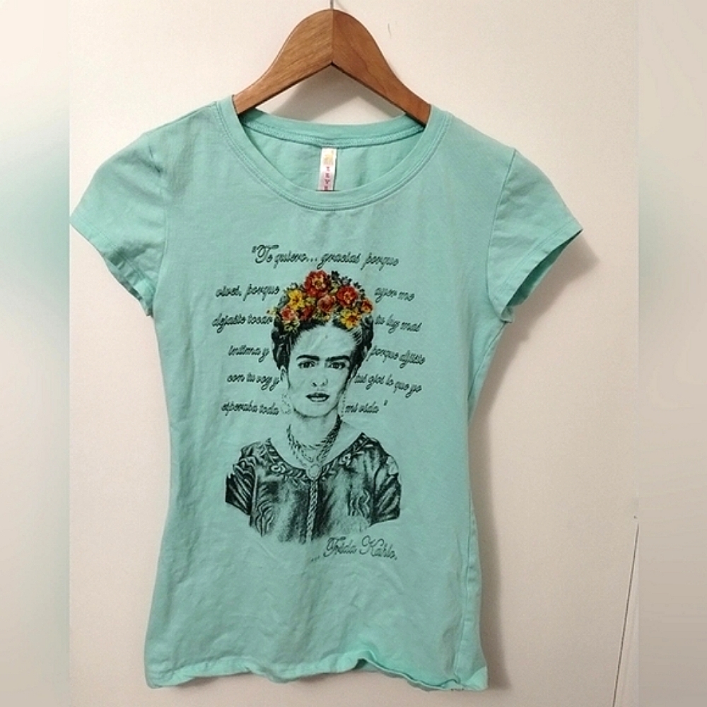 Frida Kahlo T Shirt - Gem